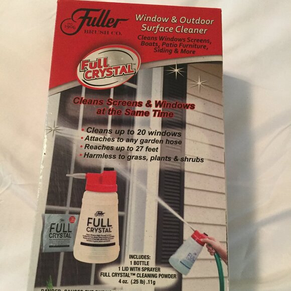 fuller | Other | Fuller Brush Fbfc6 Full Crystal Window And Outdoor ...